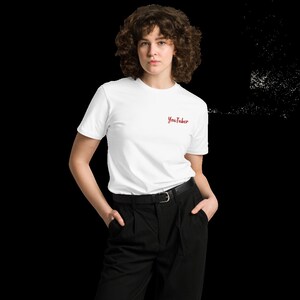Youtuber Premium Embroidered T-shirt for Everyone - Etsy