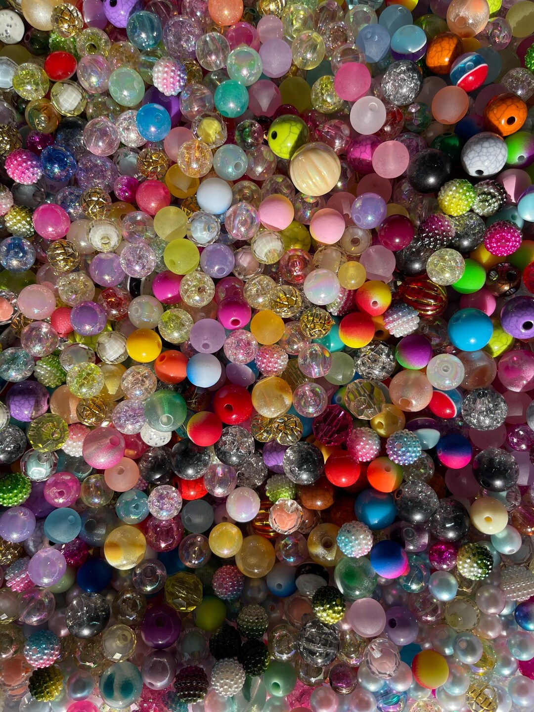 Resin Bead Soup, Resin Beads, Bracelet, Necklace, Loose Beads ...