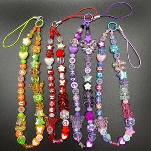 Customized Phone Chain, Personalized Phone Chain, Make Your Own Phone ...