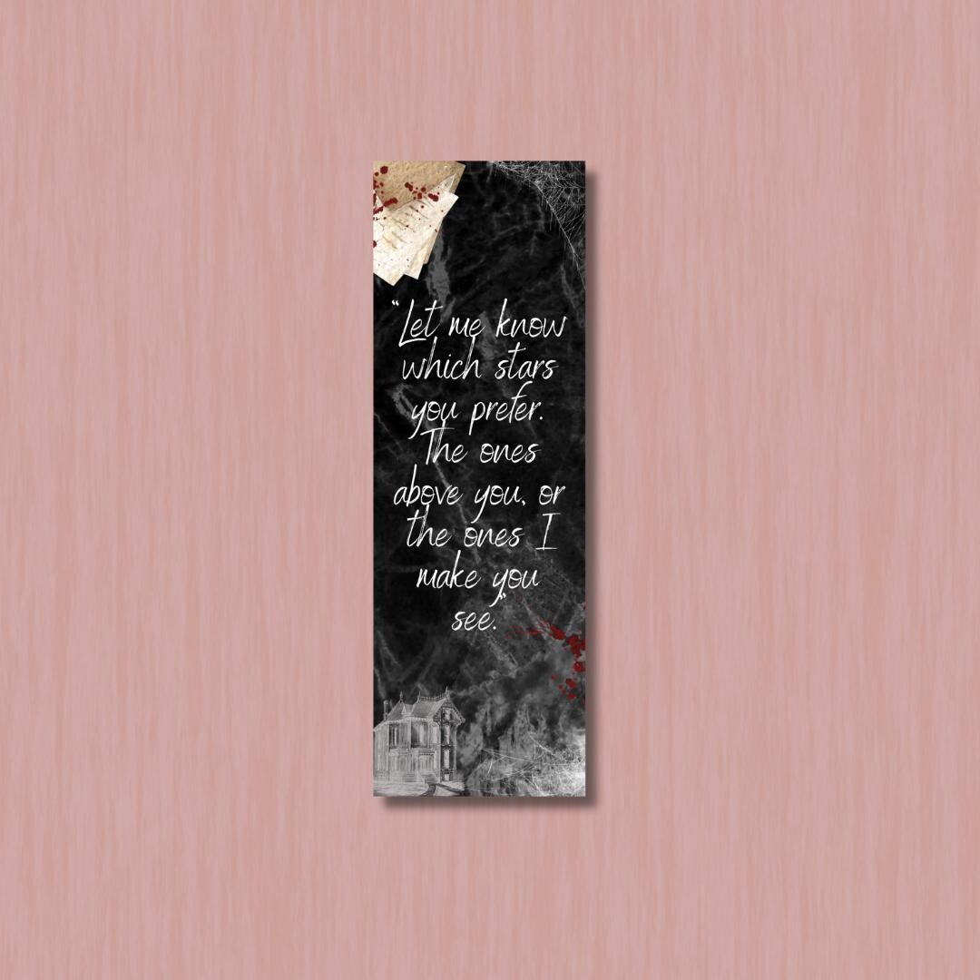 Haunting Adeline Inspired Bookmark - Bookish Bookmarks - Spicy Bookmark ...
