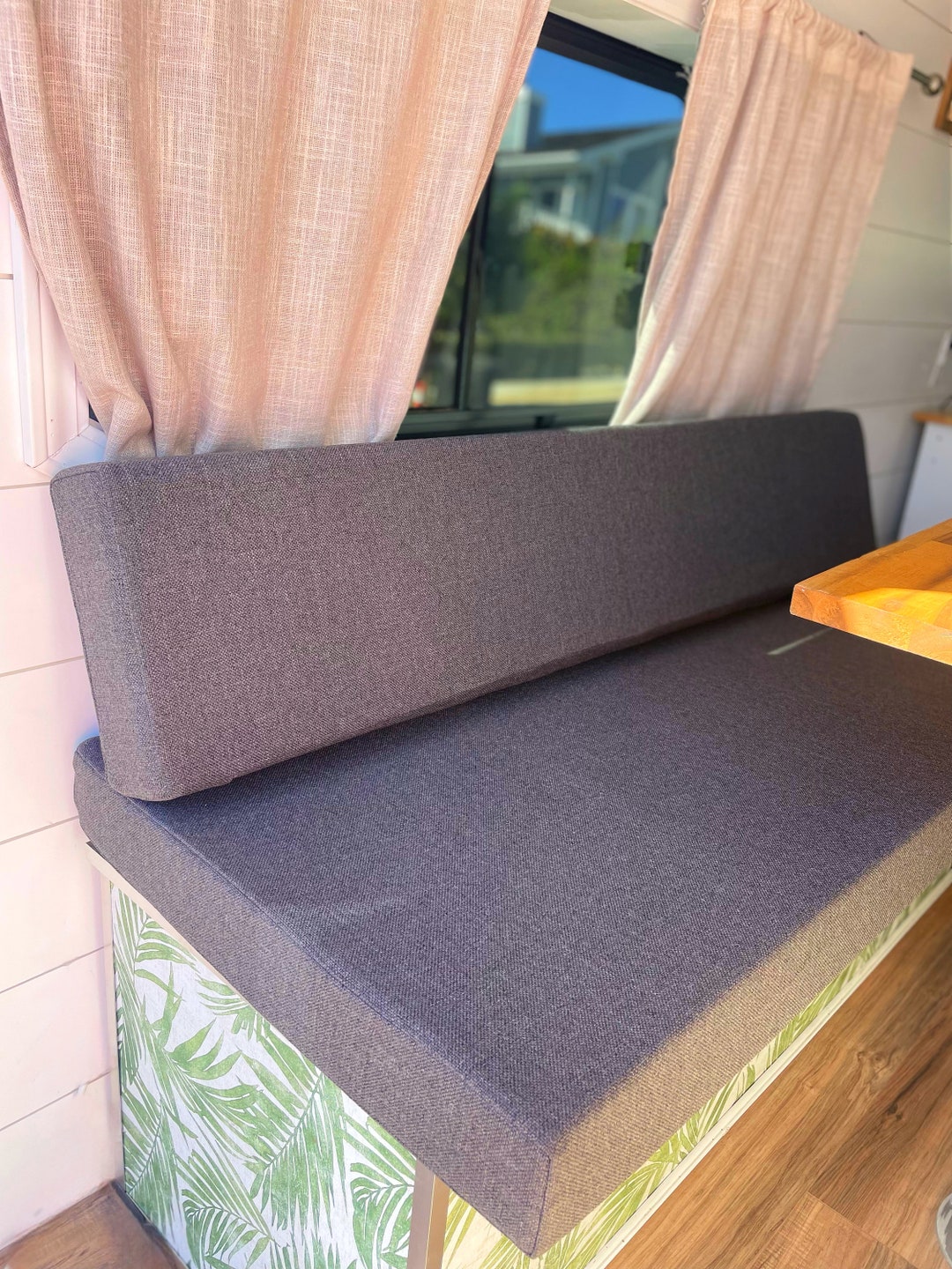 Van Build Custom Cushions Tailor-made Campervan Cushion Camper Bed ...