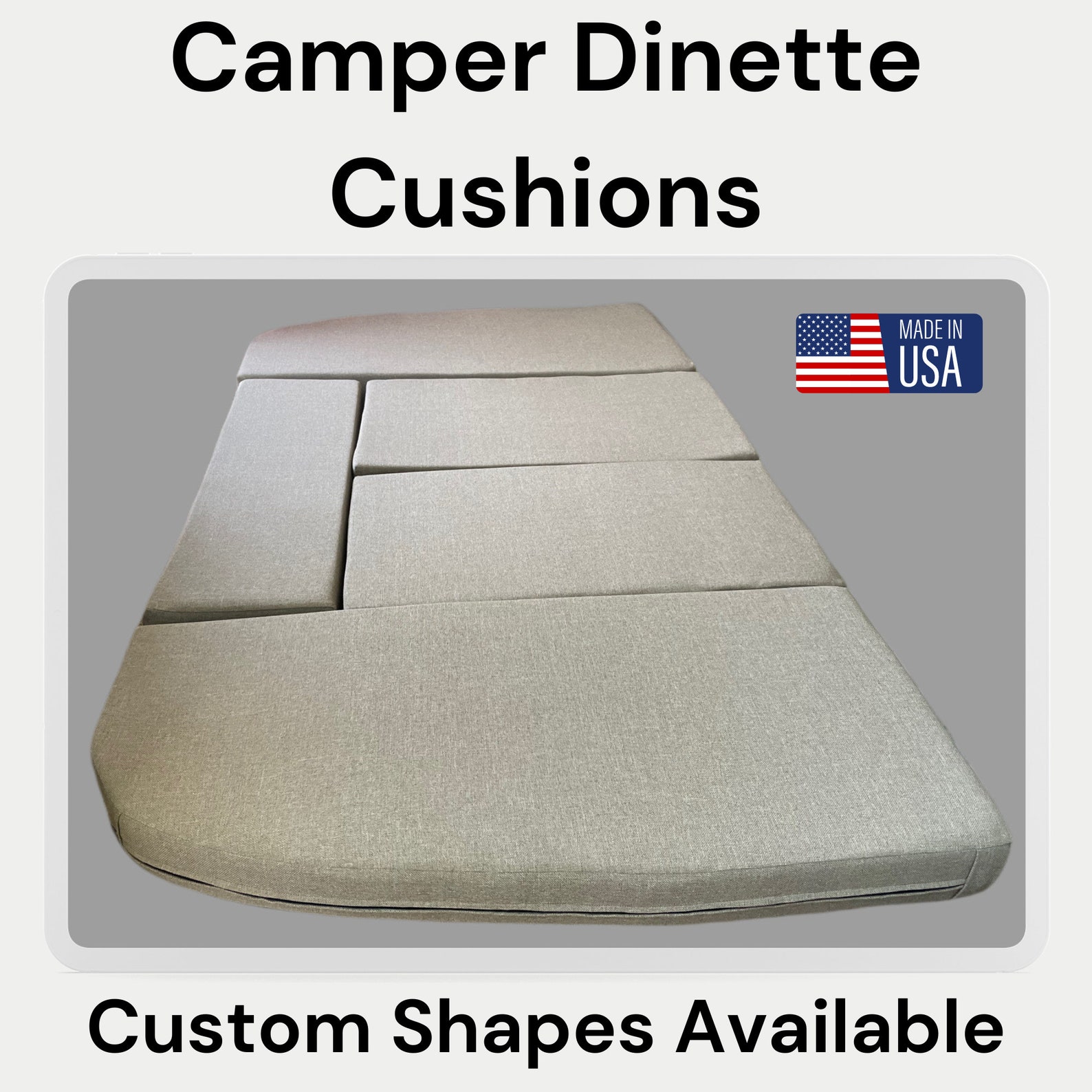 Van Conversion Cushions DIY Van Build Custom Campervan Cushions Rv ...