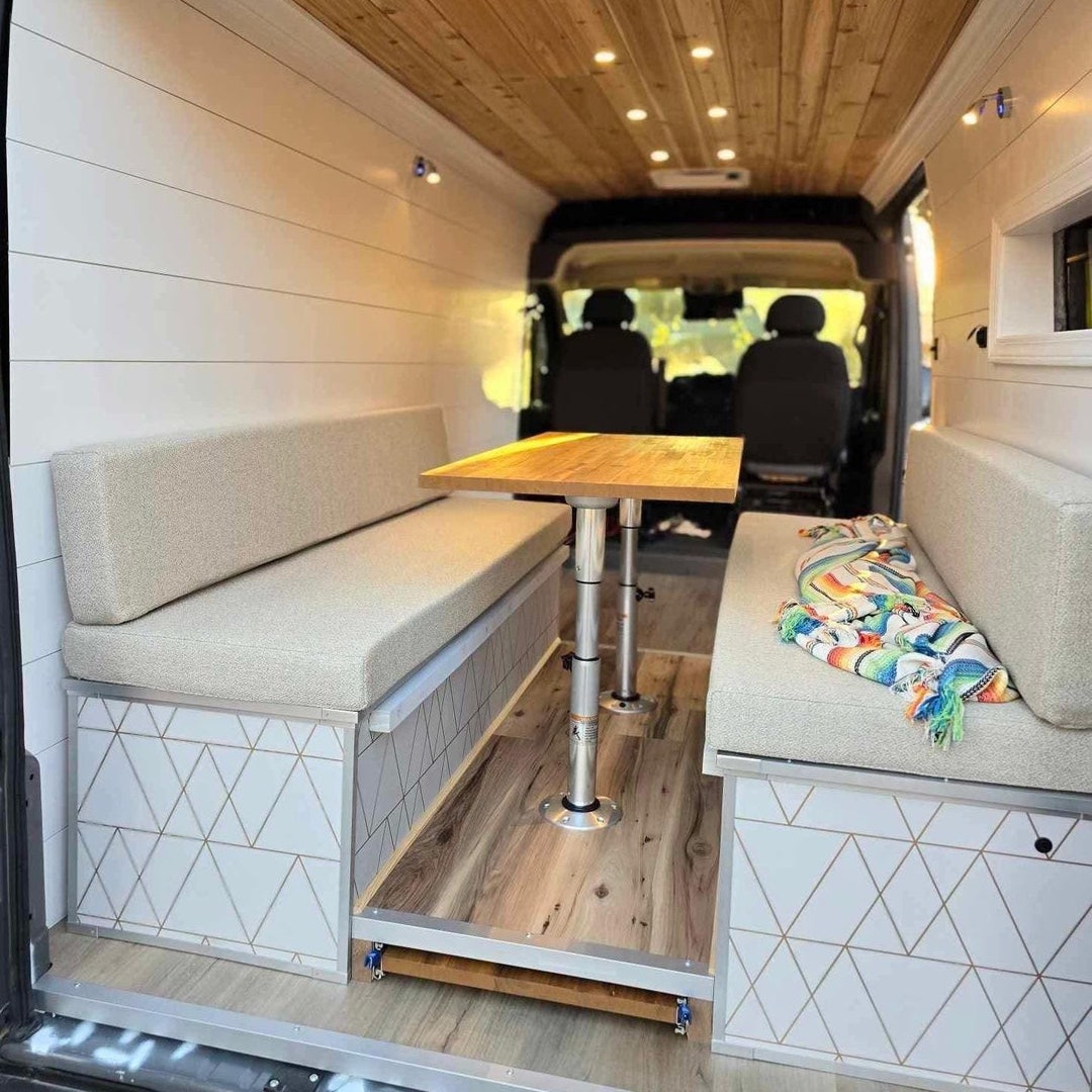 Custom Cushions for Your Van Conversion, RV Dinette Cushions, Trailer ...