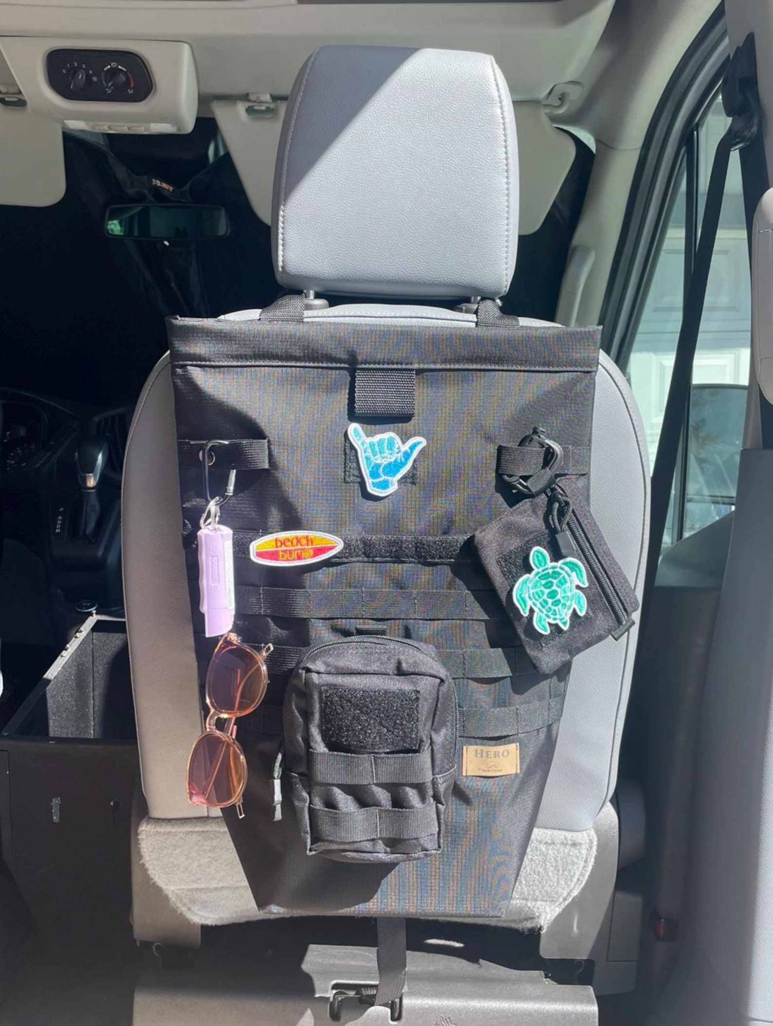 Campervan Accessory Seatback Bag for Trash, Storage, or Laundry Vanlife ...
