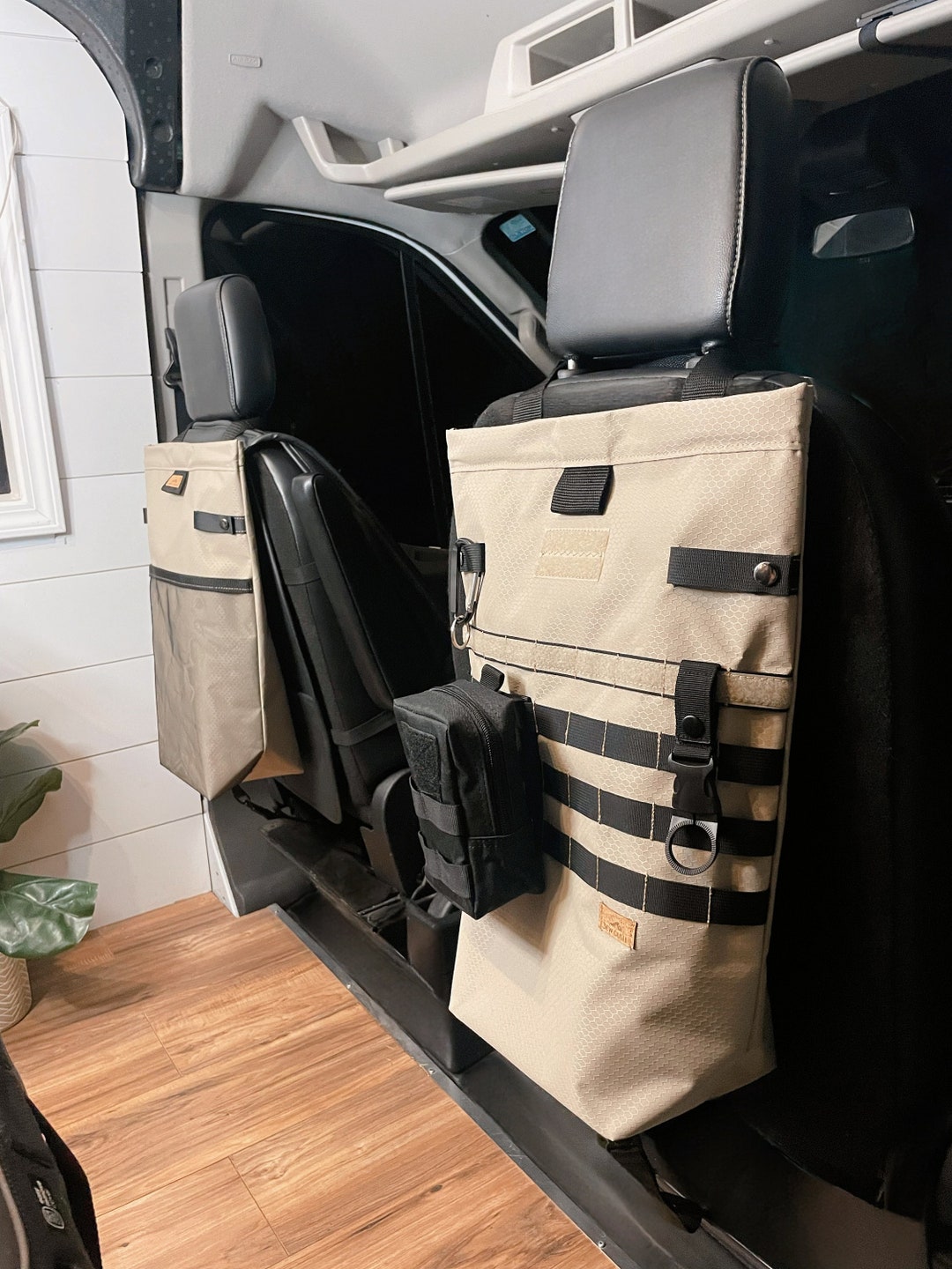 Campervan Accessory Seatback Bag for Trash, Storage, or Laundry Vanlife ...