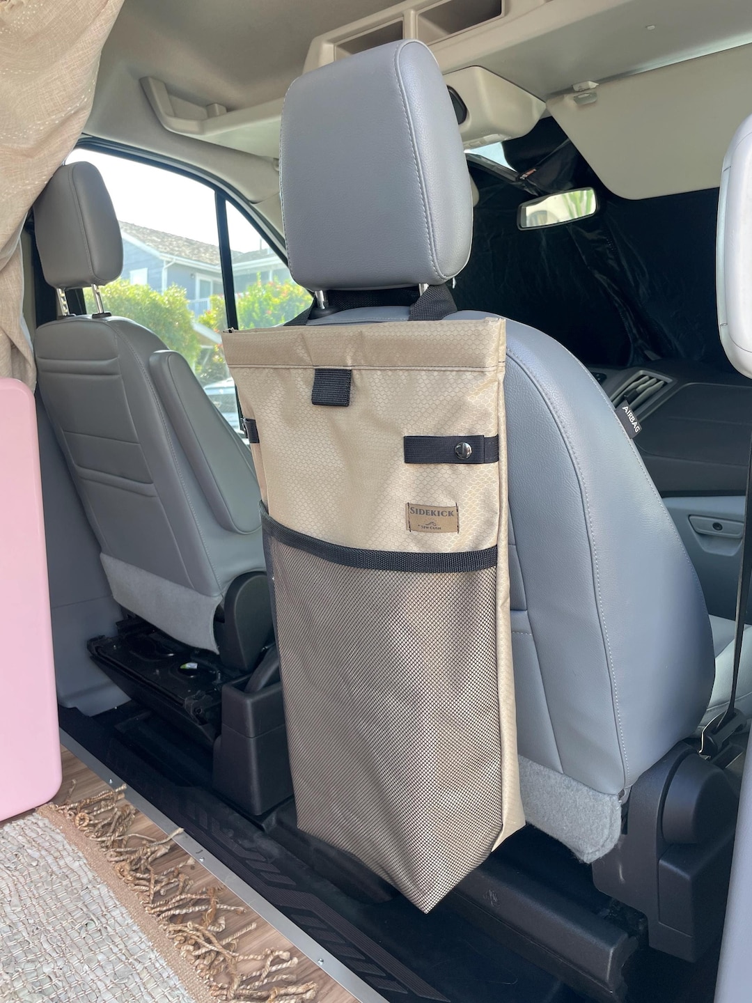 Campervan Accessories Seatback Bag Camper Storage Van Storage Camper ...