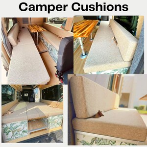 Camper Cushions RV Cushions Trailer Cushions Dinette Cushions Truck ...