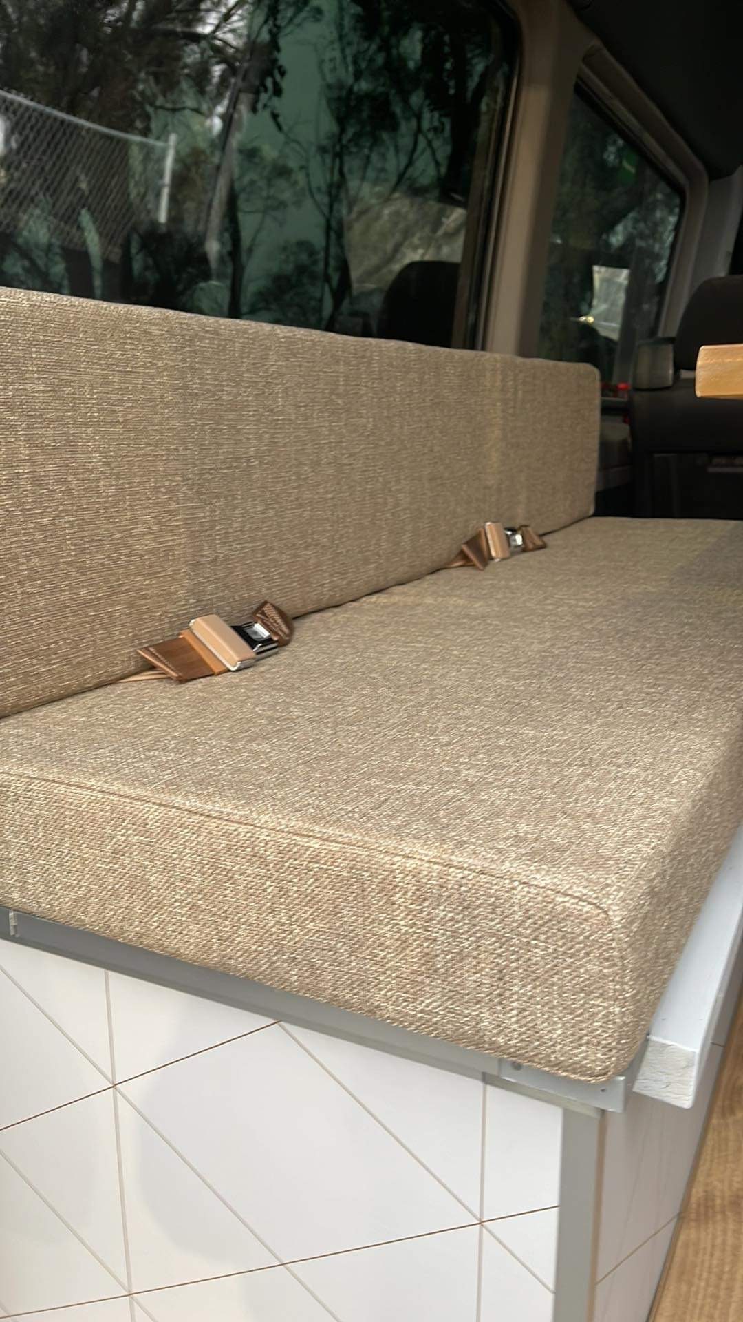 DIY Van Build Professional Van Builder Tailor-made Custom Cushion Cover ...