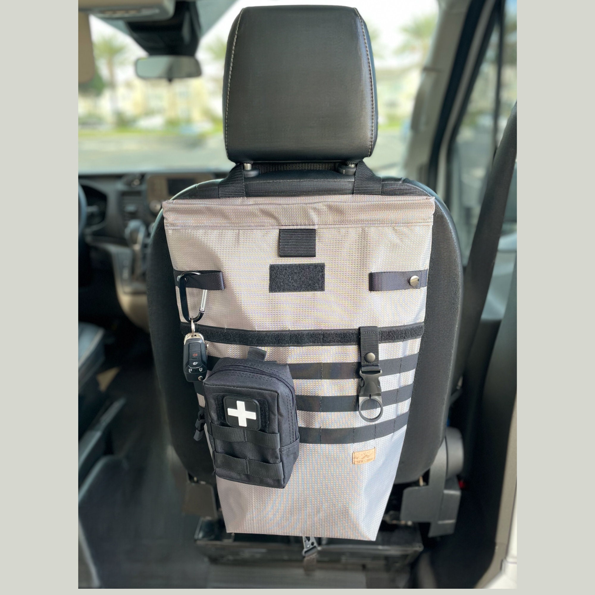 Seatback Bag for Trash, Storage, or Laundry Van Life Accessory Van Bag ...