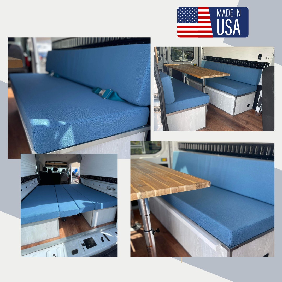 RV Dinette Cushions Camper Cushions Van Conversion Trailer Cushions ...