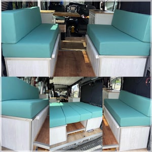 Campervan Cushions Trailer Cushions RV Cushions Motor Home Cushion ...