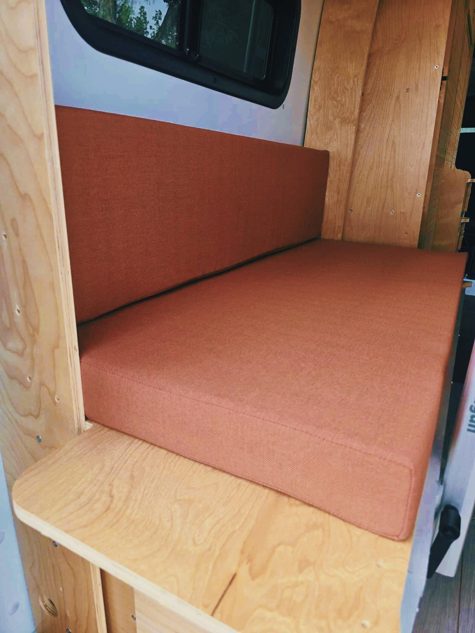 Custom Camper Cushions DIY Van Build Custom Cushions Cushion Covers ...