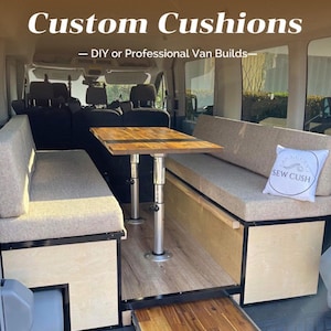 Van Builds Custom Camper Cushions Campervan Cushions Rv Cushions Van ...