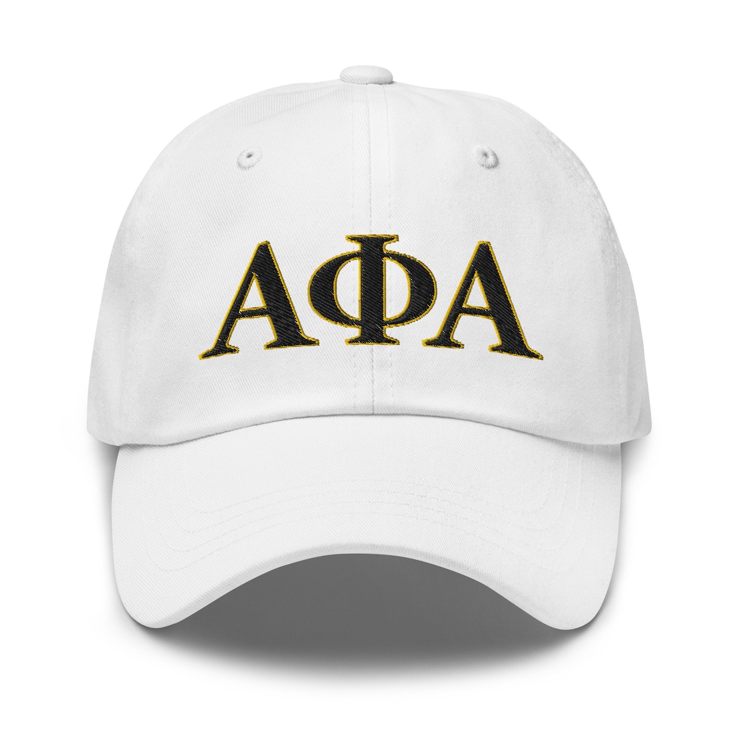Adjustable Alpha Phi Alpha Hat. A Phi A Cap. Alpha Phi Alpha - Etsy