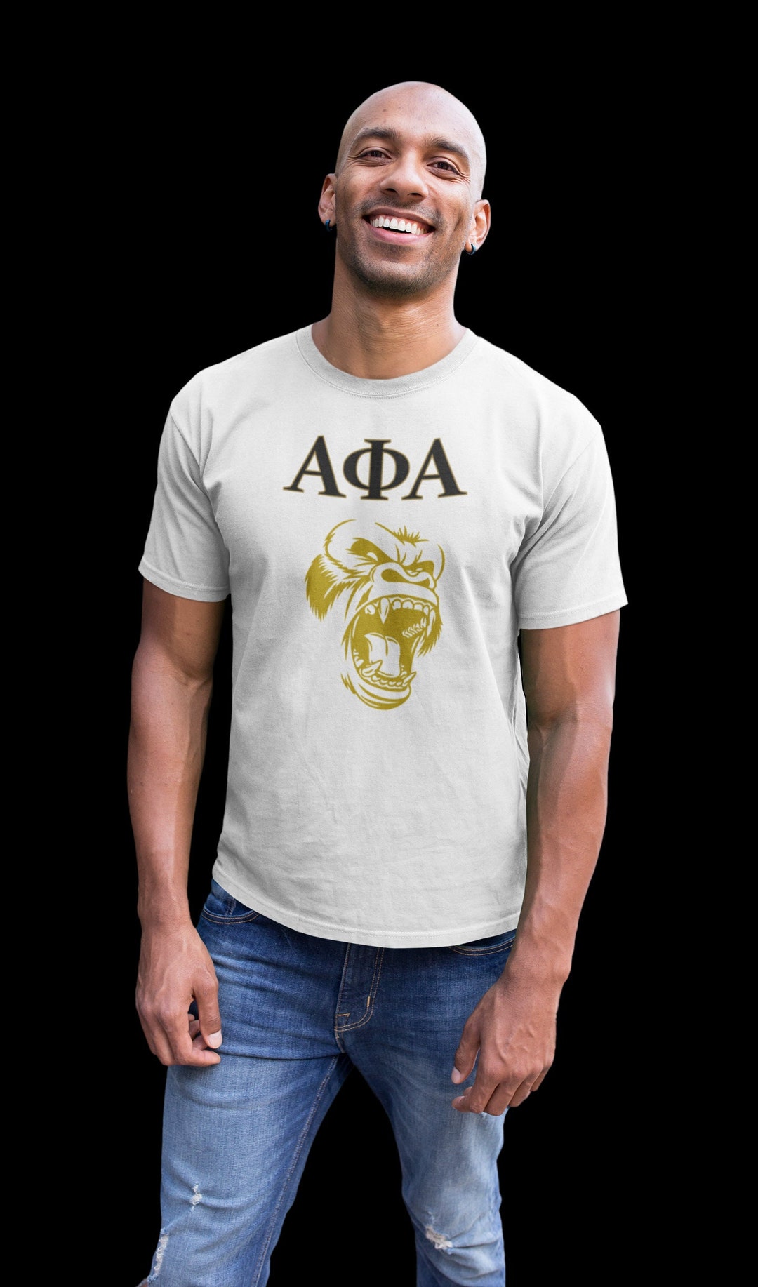 Alpha Phi Alpha Shirt Alpha Phi Alpha Ape Shirt. Alpha Tee - Etsy