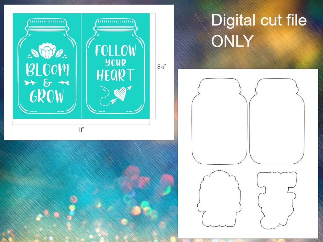 Bloom & Grow Svg Png Ai Jpg Pdf Files for CNC Laser and - Etsy