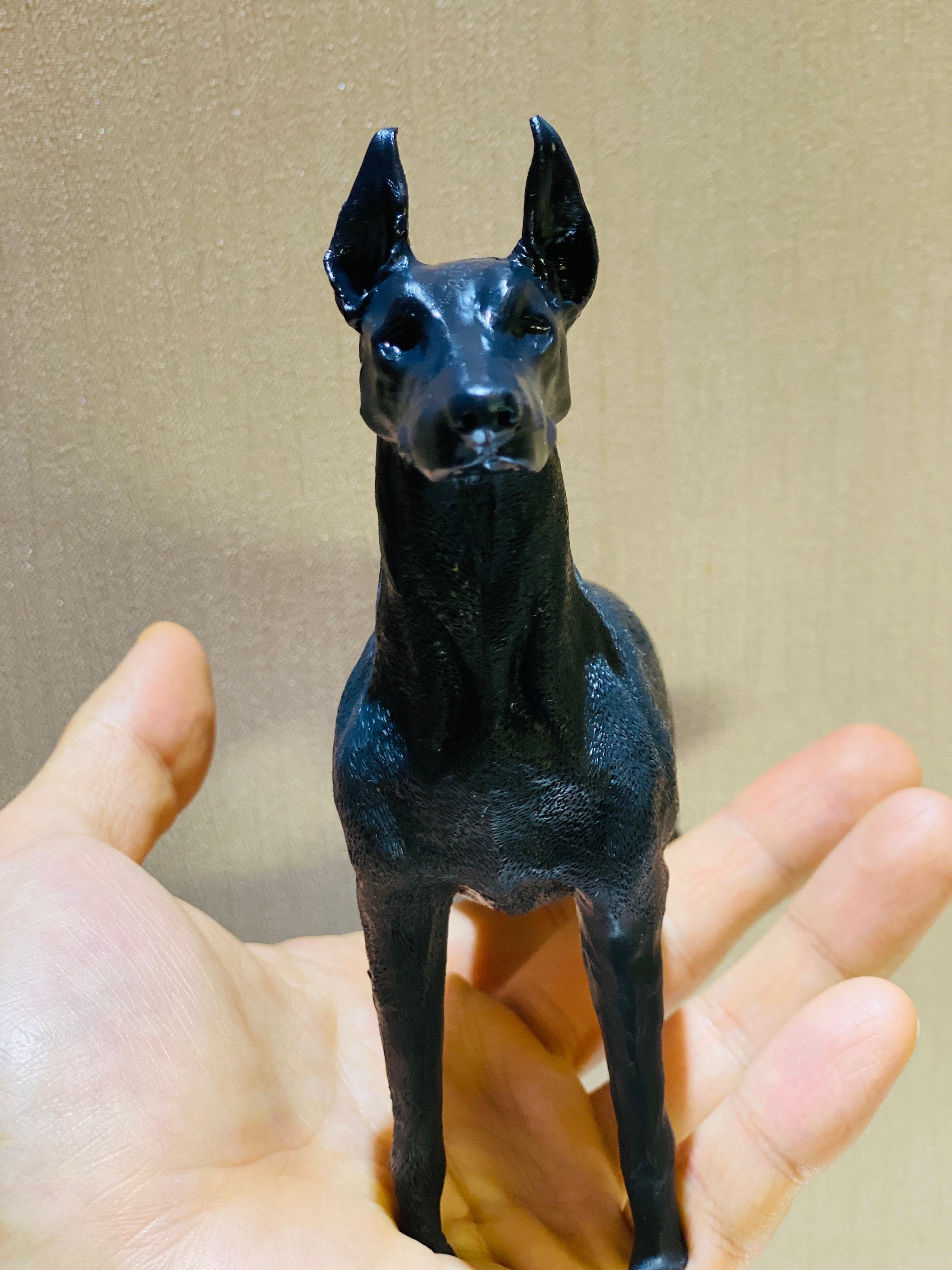 Custom Dog Sculpture, Handmade Dog Figurine, Personalized Polymer Clay ...