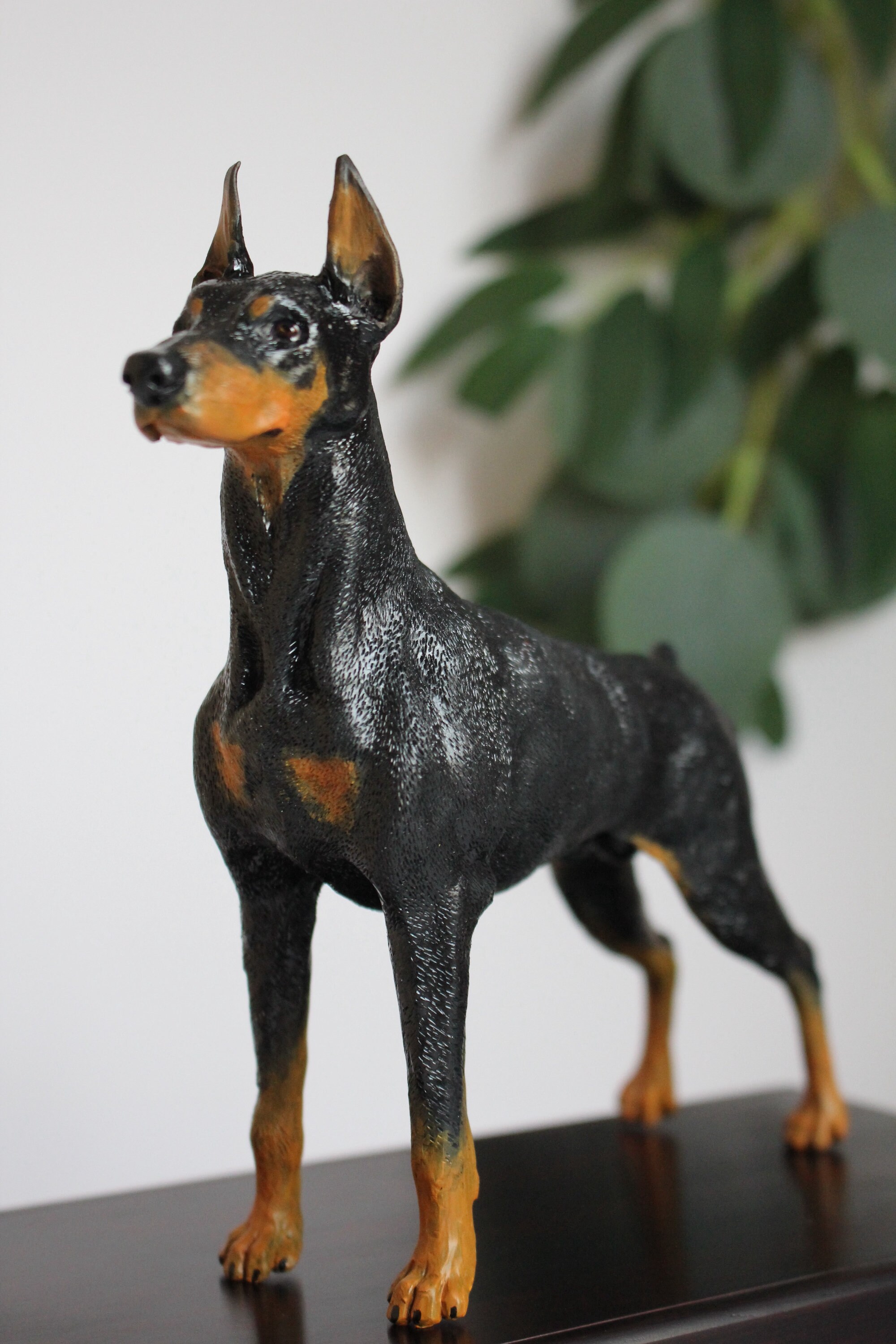 Custom Dog Sculpture, Handmade Dog Figurine, Personalized Polymer Clay ...