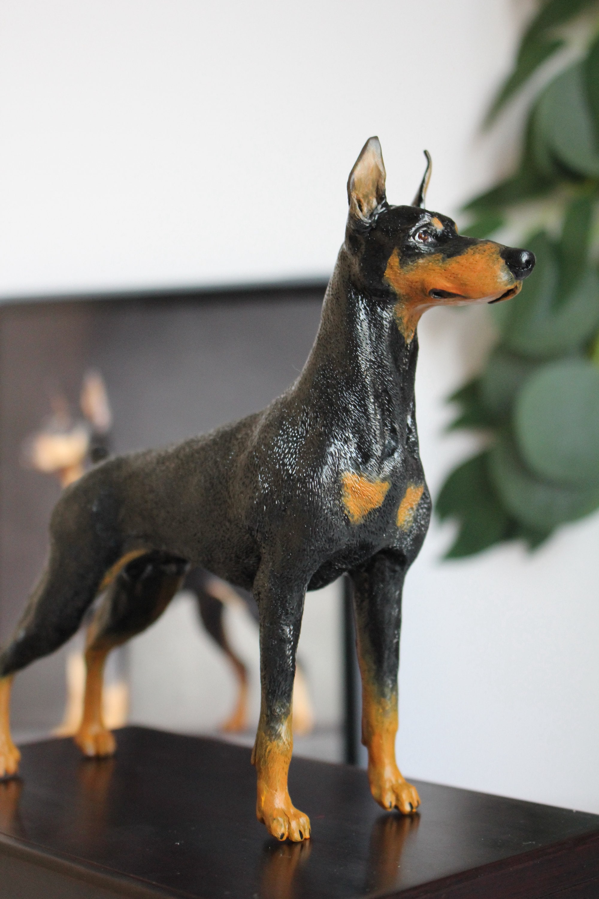 Custom Dog Sculpture, Handmade Dog Figurine, Personalized Polymer Clay ...