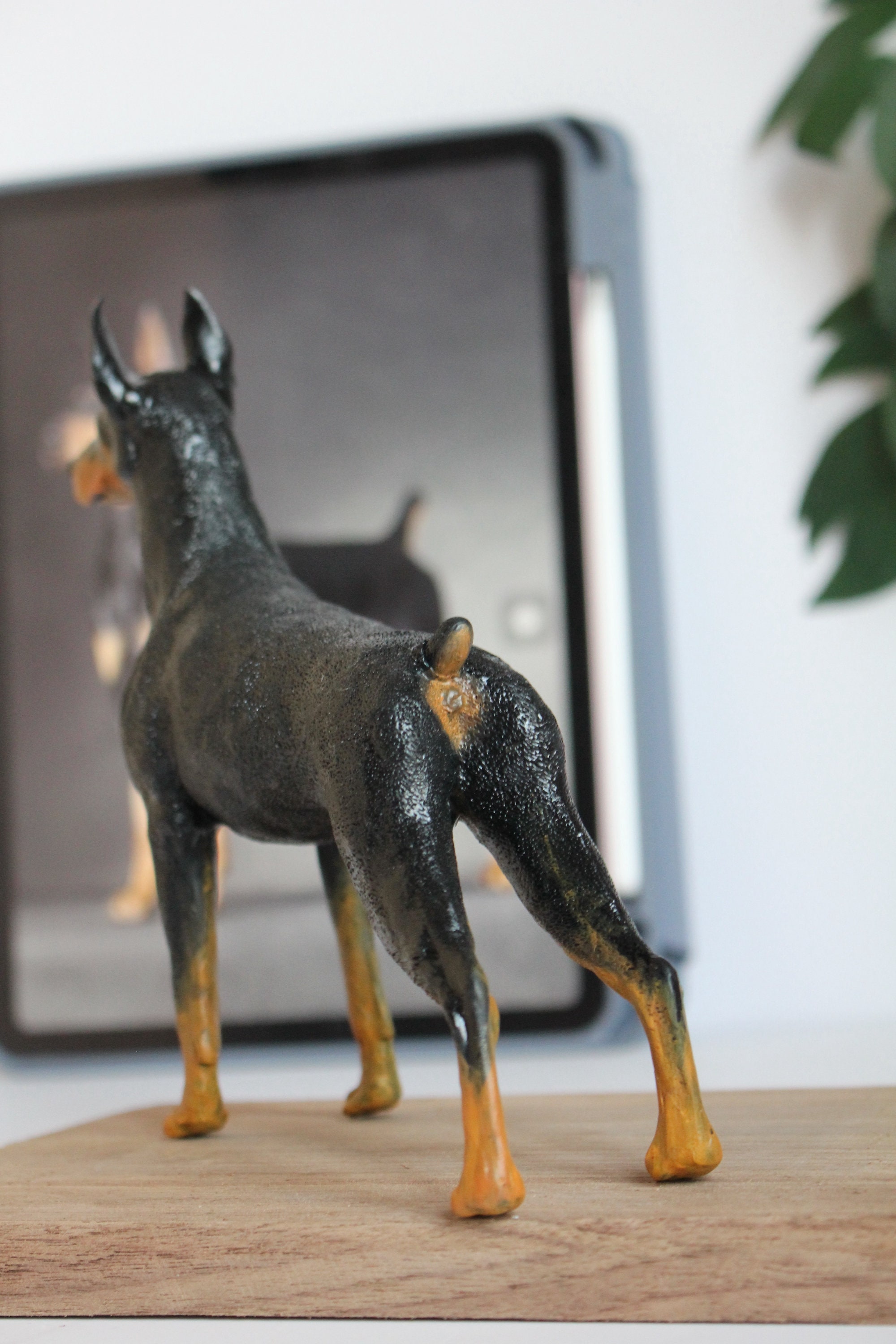 Custom Dog Sculpture, Handmade Dog Figurine, Personalized Polymer Clay ...