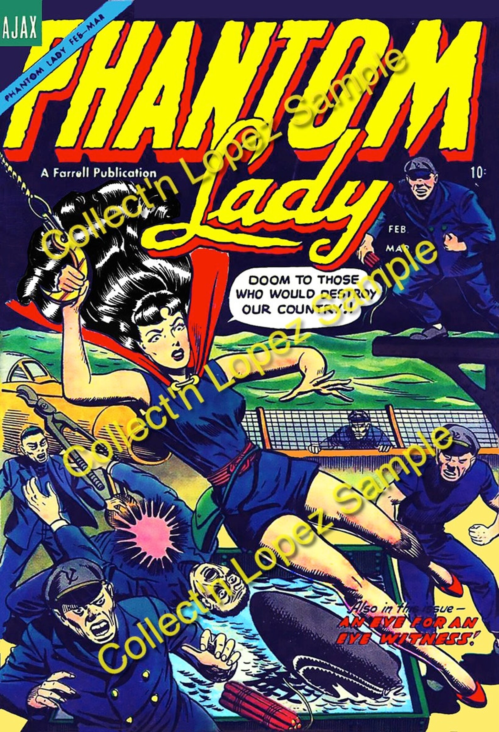 Phantom Lady – Good Girl Vintage Art From the Golden Age of Comics ...