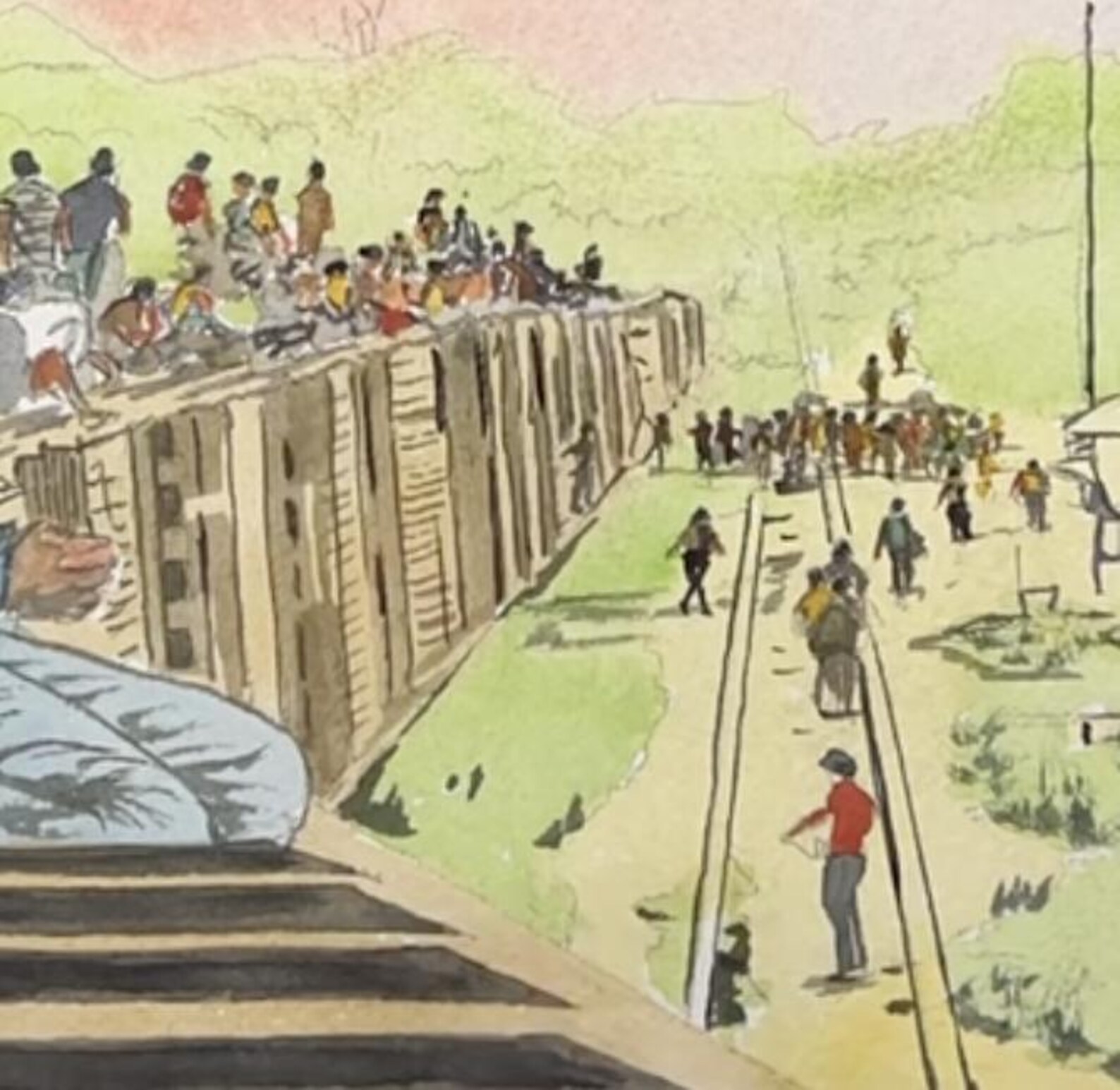 La Bestia. Art to Print, Un Testimonio Visual De La Travesía Migrante ...