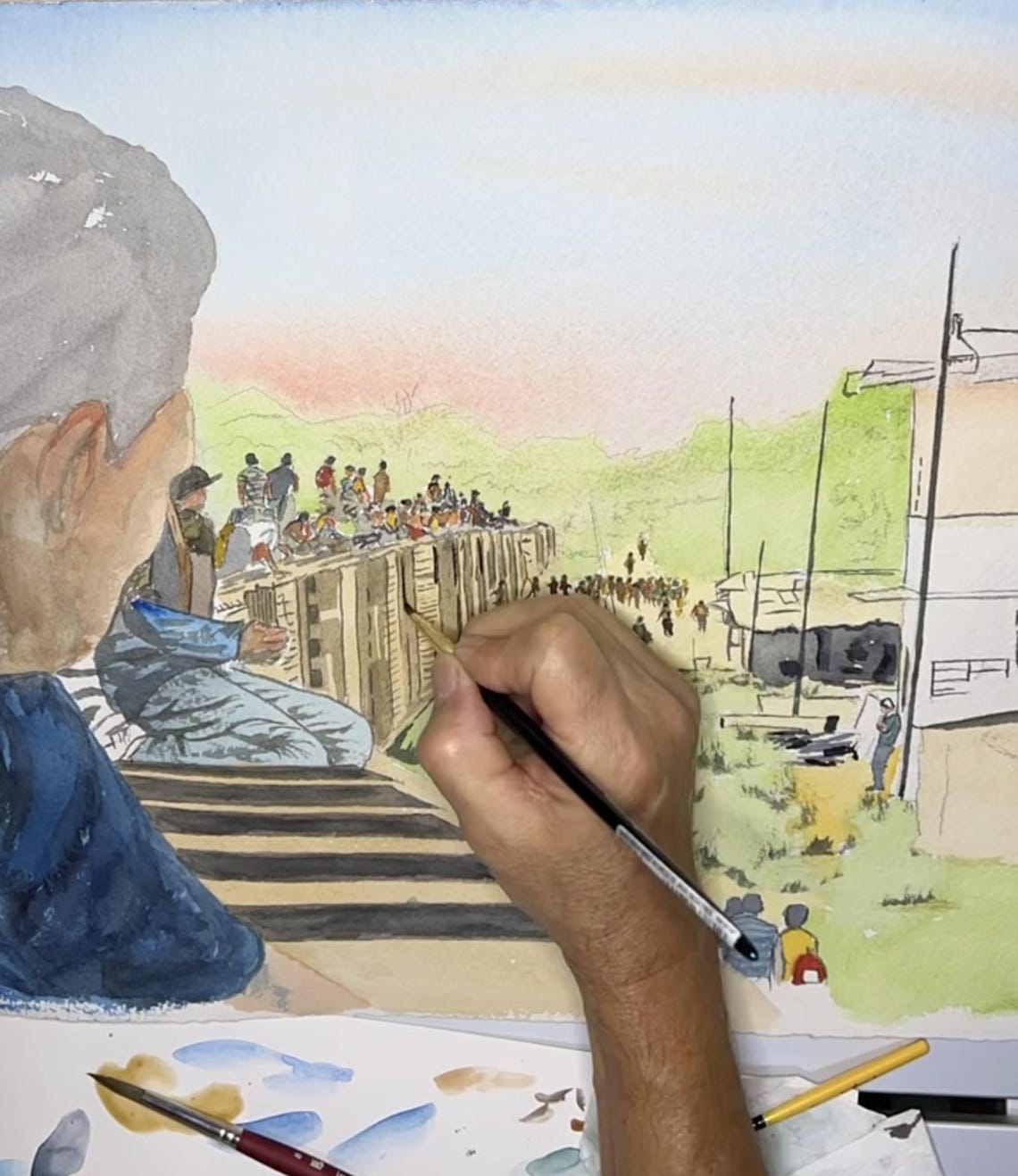 La Bestia. Art to Print, Un Testimonio Visual De La Travesía Migrante ...