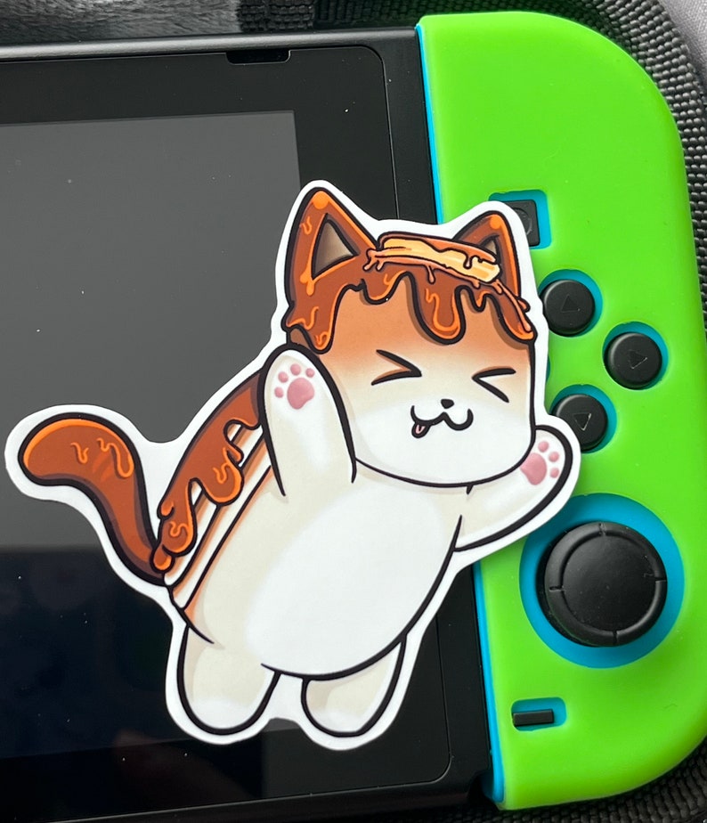 Pancake Cat Aphmau Meemeows Kids Sticker - Etsy