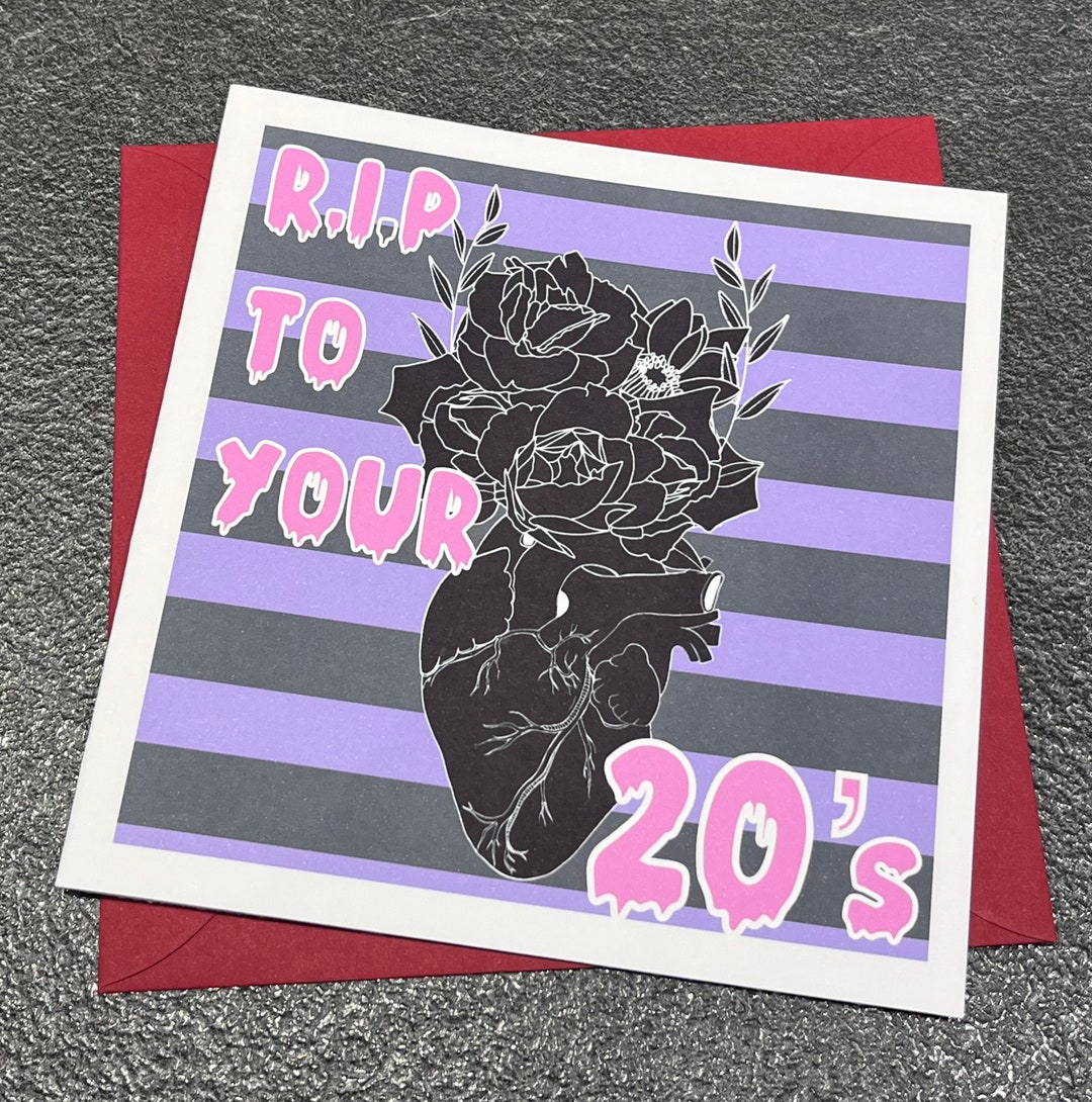 R.I.P to My.. Birthday Card - Etsy