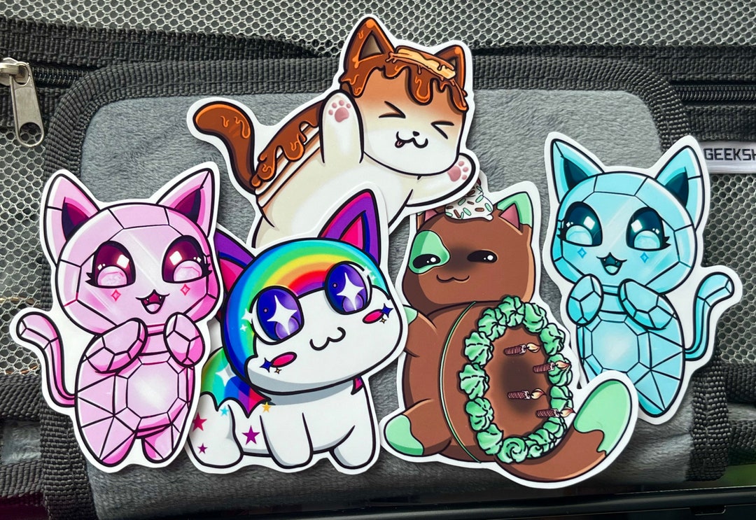 Aphmau Meemeows Kids Sticker Bundle. - Etsy