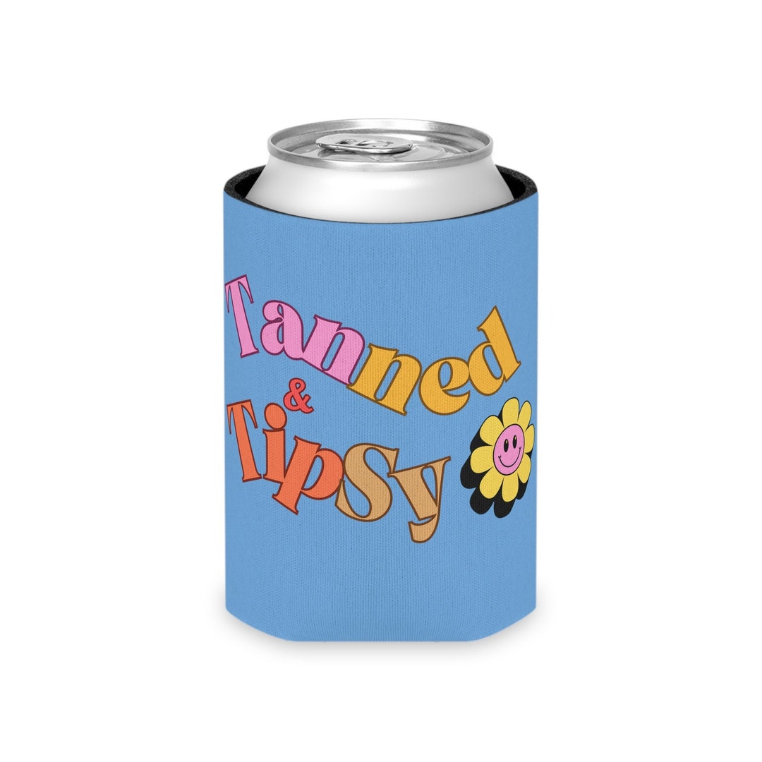 Funny Koozie Beach Party Bach to Beach Pool Party Favor Tanned and ...