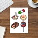 Cafecito Y Pan Dulce Sticker coffee & Sweet Bread - Etsy