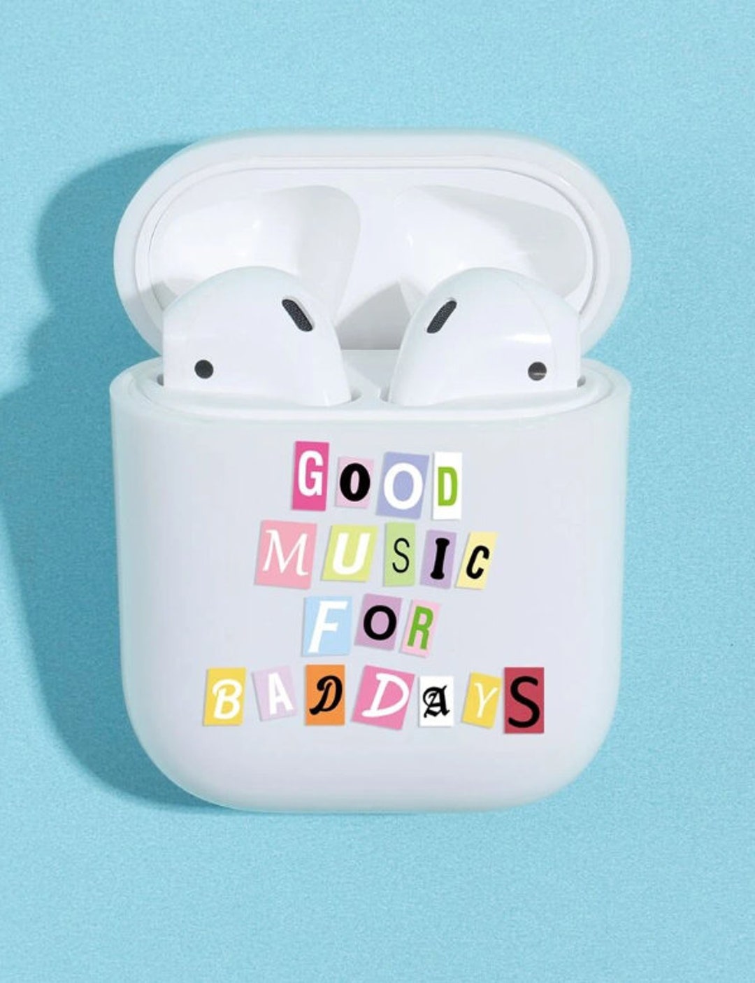 Slogan Graphics AirPod Case - Etsy