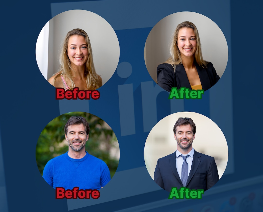 Transform Your Photo Into a Professional Linkedin Profile Photo , Photo ...