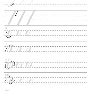 Brush Pen Calligraphy Exercise Book / Modern Calligraphy / Brush Pen ...