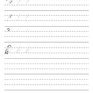 Brush Pen Calligraphy Exercise Book / Modern Calligraphy / Brush Pen ...