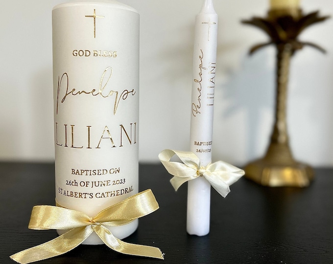 Baptism Candle, Christening Candle, New Born Candle, Wedding Candle. - Etsy