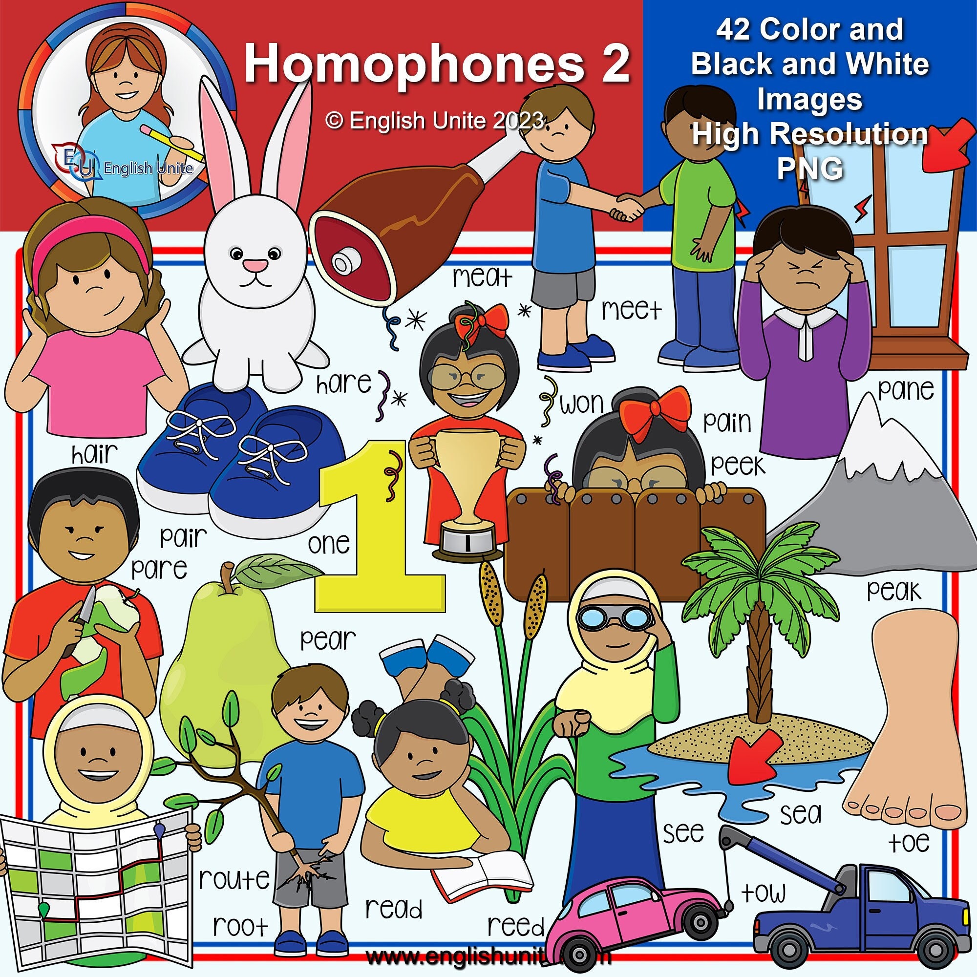 Homophones Clipart Heart