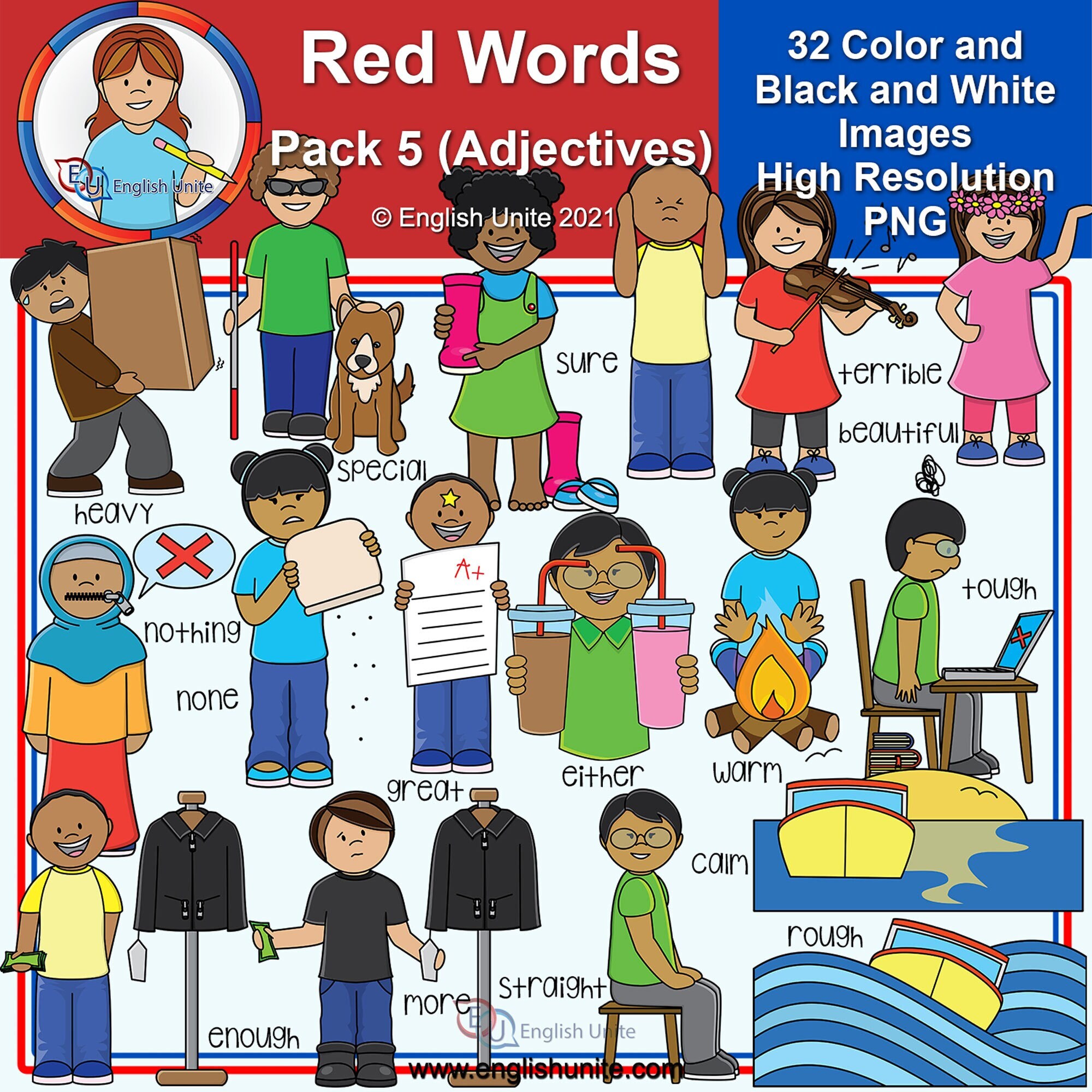 Sight Word Clip Art