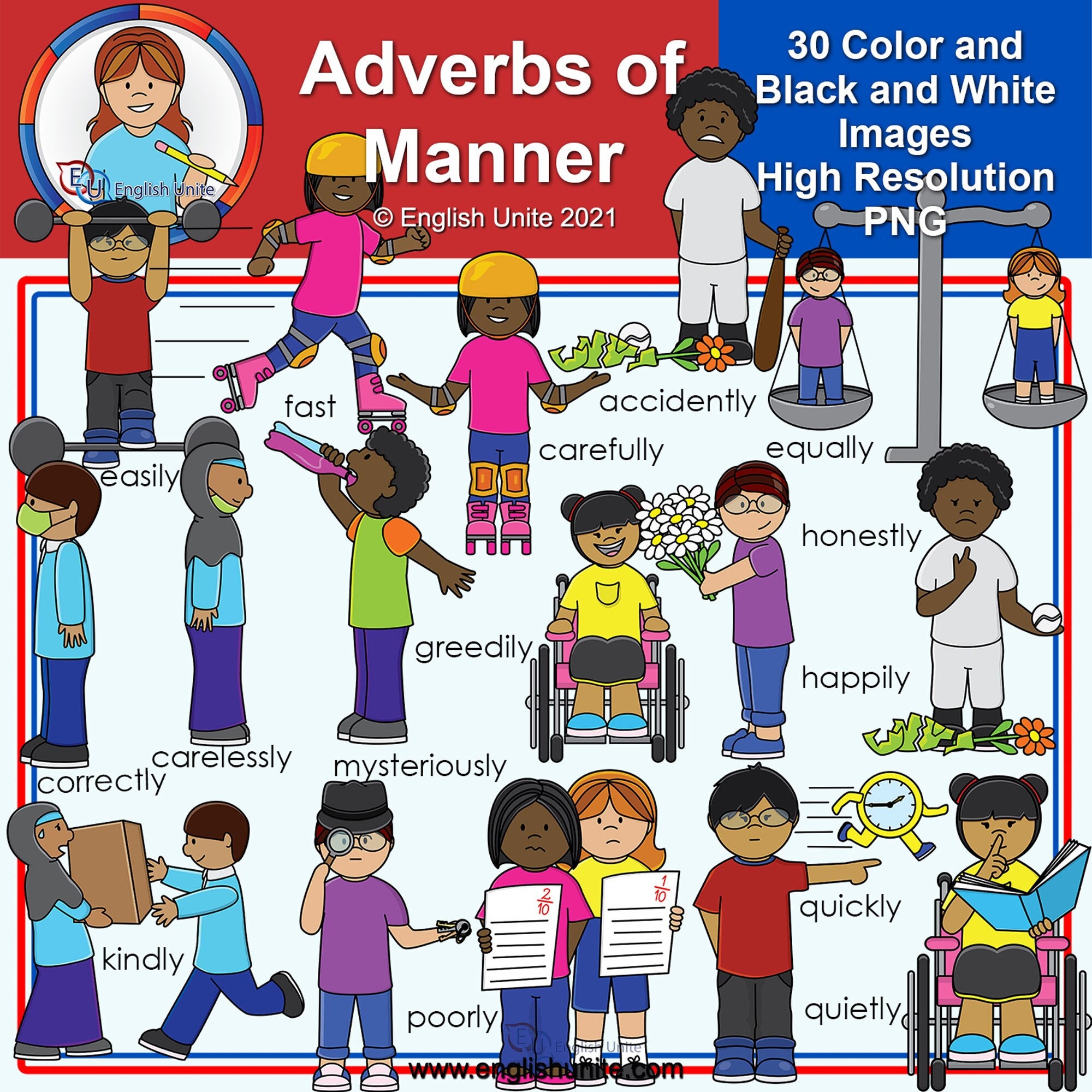 List Of Adverbs Of Manner