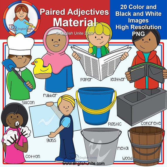 Adjectives Clipart