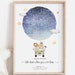 Newborn Star Map Gift, Safari Birthday Stars, Jungle Nursery Baby Name ...