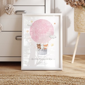 Star Map New Baby Custom Print, Birthday Stars Childs Sky Poster ...