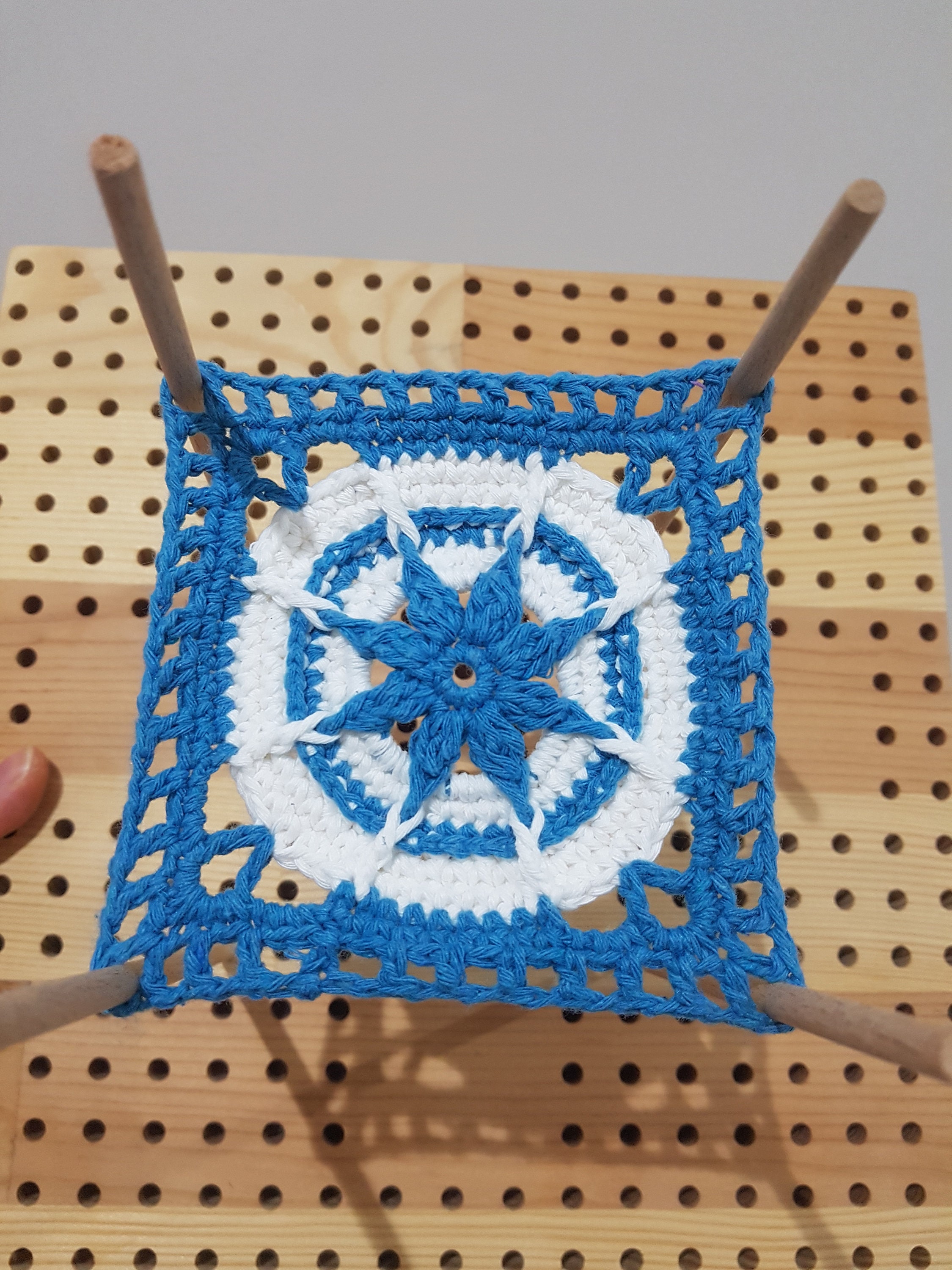 Star Granny Square Crochet Pattern, Square Crochet Pattern, Crochet ...