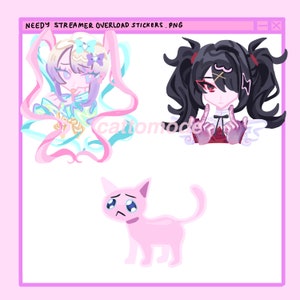 Needy Streamer Overload Stickers - Etsy