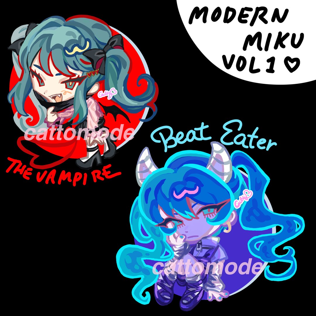 Modern Miku Vol.1 Charms - Etsy
