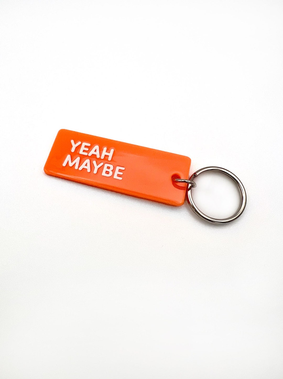 Yeah Maybe Keyring, Hotel, Motel Keychain, Surf, Surfing, Vintage ...