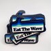 Eat the Wave Surfer Surf Sticker Beach Sticker Gift - Etsy