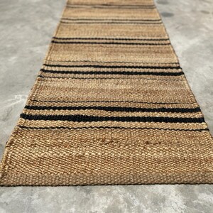 2x5,2x8,2x10,2x20,2x22 Ft Jute Runner Rug, Entryway Runner, Handmade ...