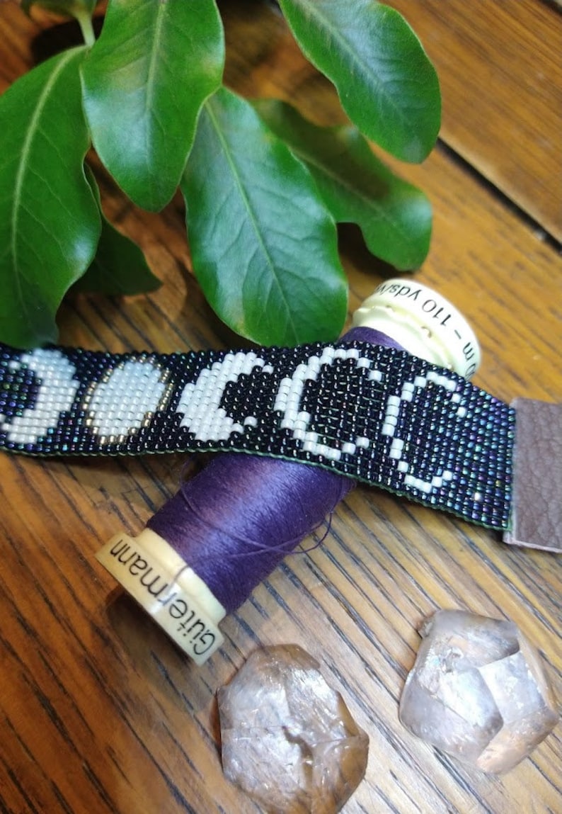 Moon Inspired Bead Loom Pattern for Beginners - Etsy